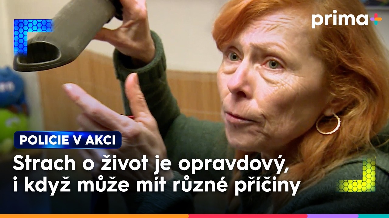 Strach z pronásledování bývalým manželem | Policie v akci - YouTube