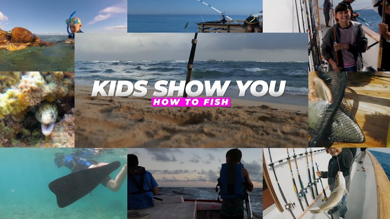 KIDS FISHING TV SHOW - OPENING - Our Fourth Season - HOSTS show you how ...