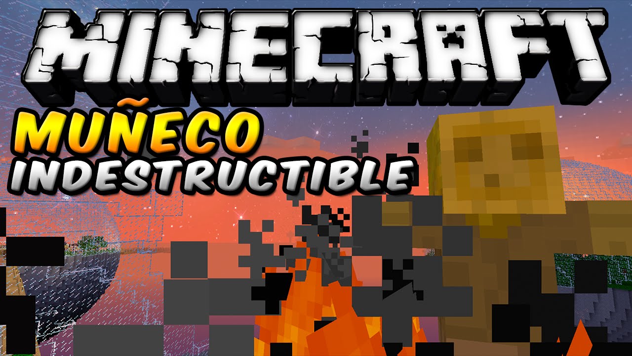Minecraft - Test Dummy MOD (El muñeco indestructible!) - ESPAÑOL ...