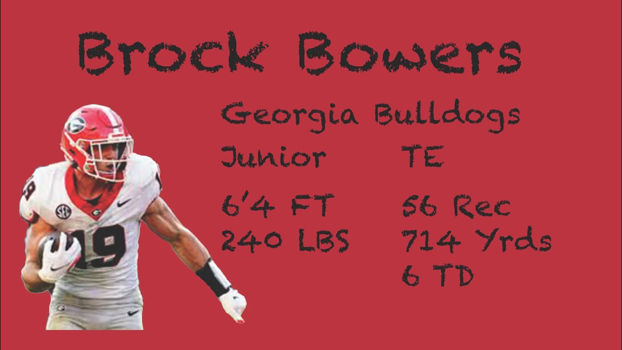 Brock Bowers Georgia Bulldogs 2023 Highlights - YouTube