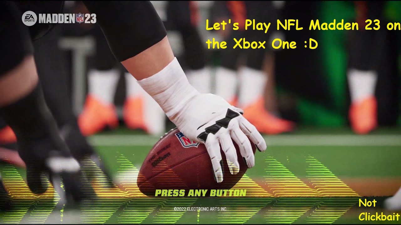 Lets Play NFL Madden 23 Xbox One - YouTube