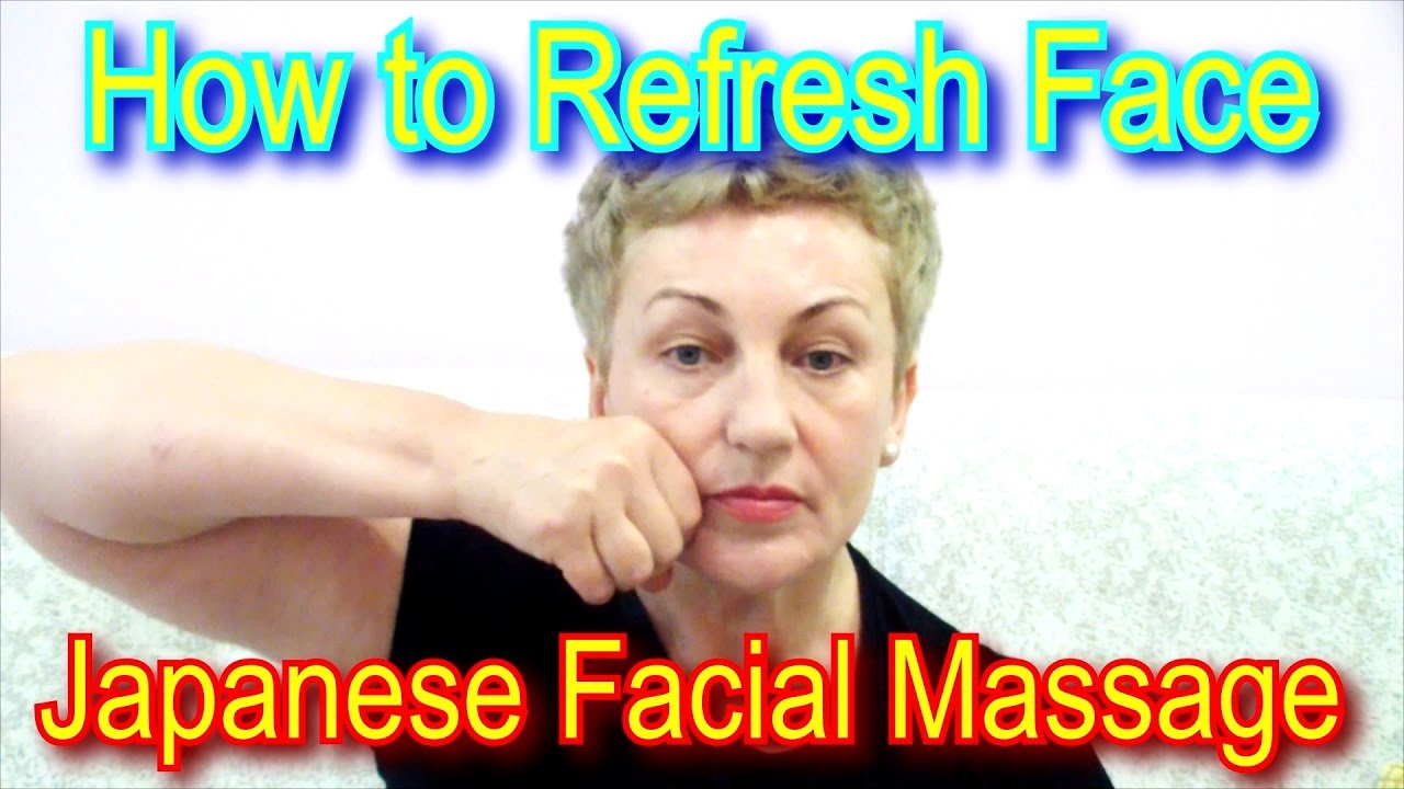 How to Refresh your Face - Technique Japanese Facial Massage Zogan ...