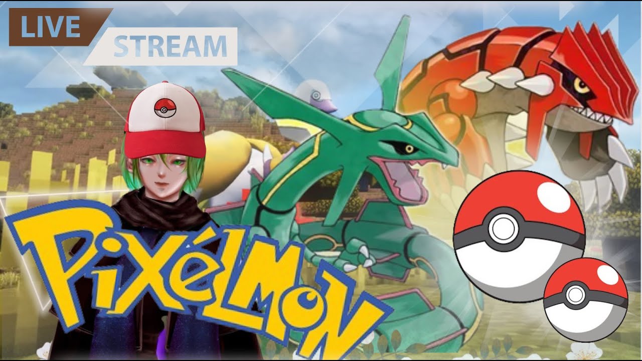 🏹【Live Stream】 Minecraft Pixelmon เเทนเปผันตัวเป็น pokemon trainer I EP ...