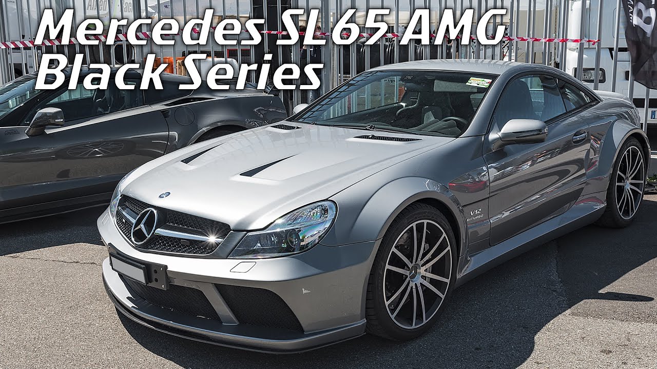 Mercedes SL65 AMG Black Series - YouTube
