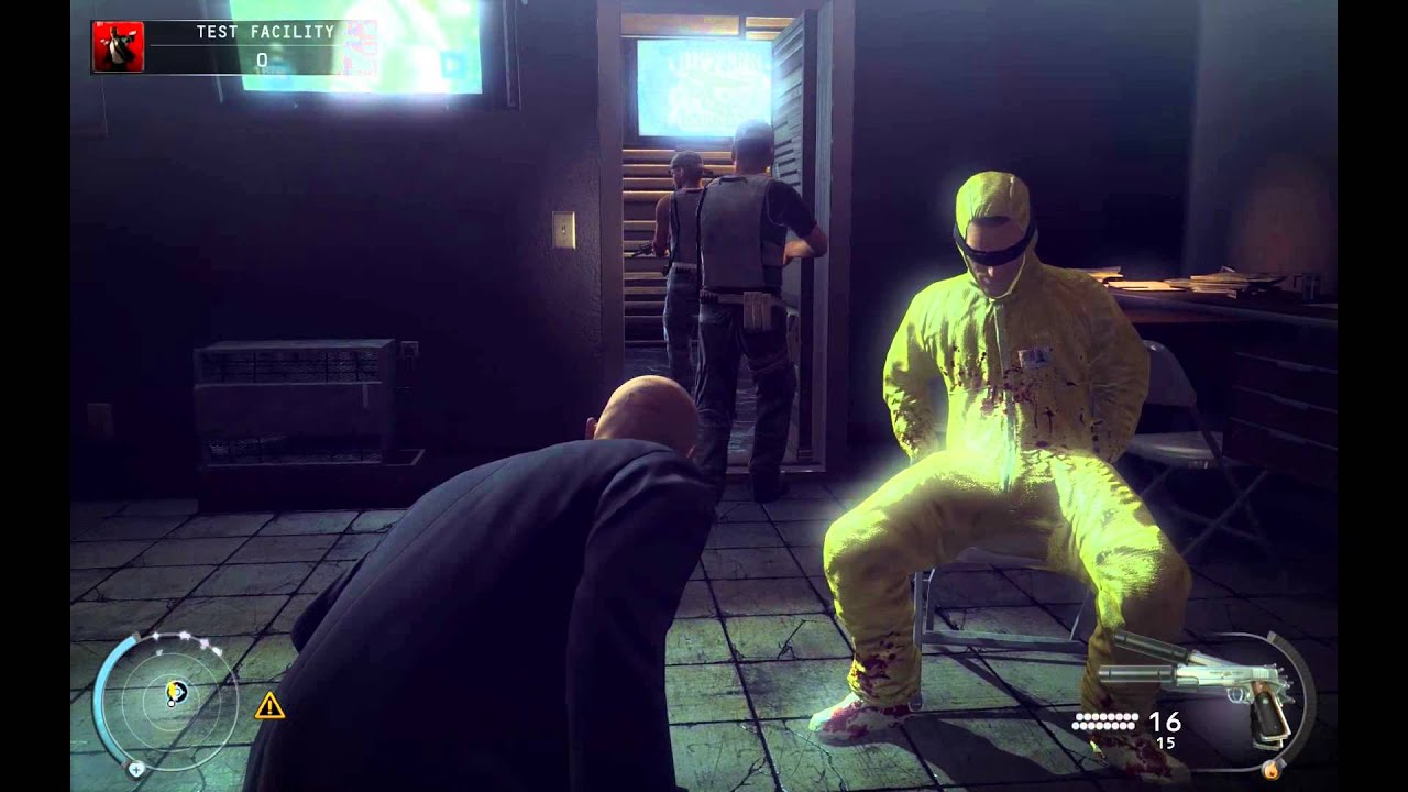 Hitman Absolution, Dexter Factory - Test Facility - infiltrator, suit ...