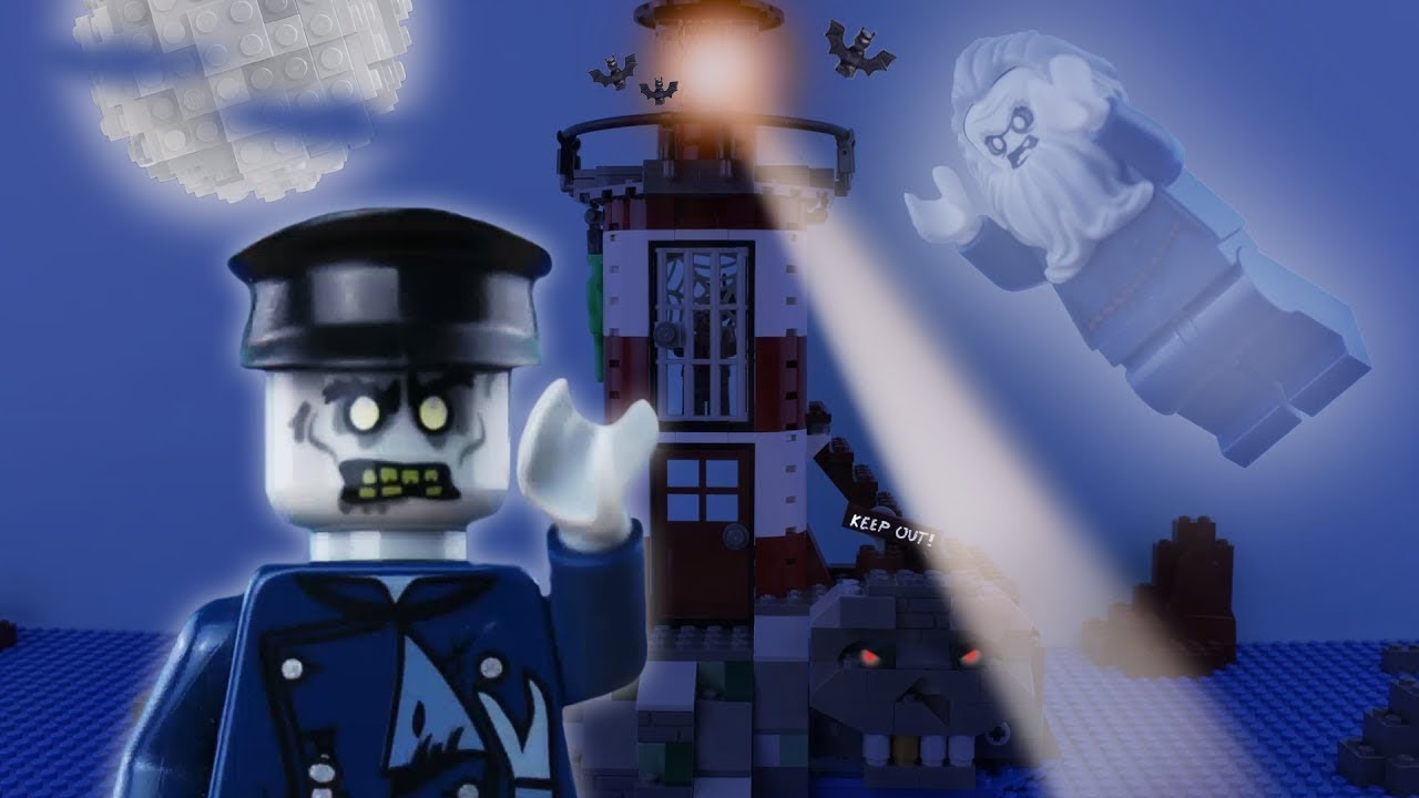 LEGO Halloween Mercusuar Berhantu STOP MOTION LEGO Halloween Pulau ...