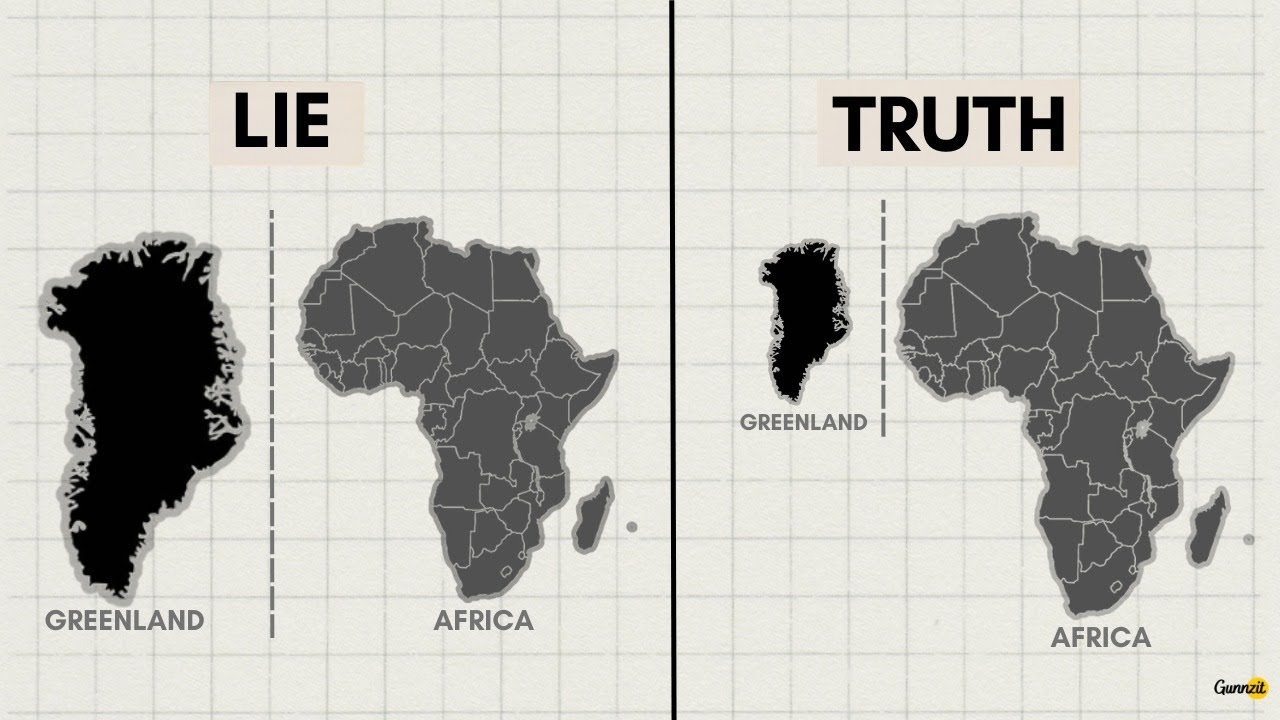 How Flat Maps LIE to US? - YouTube