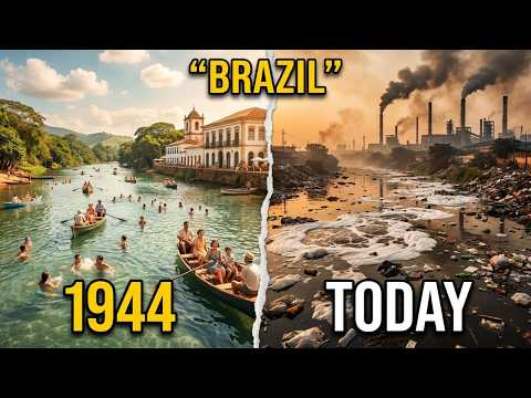 This Is What the Tietê River Looked Like in Nineteen Thirty — Before It Became an Open-Air Sewer