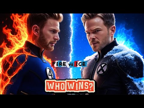 Human Torch vs Iceman — When Fire Meets Ice, Who Wins? 🔥 ️ - YouTube