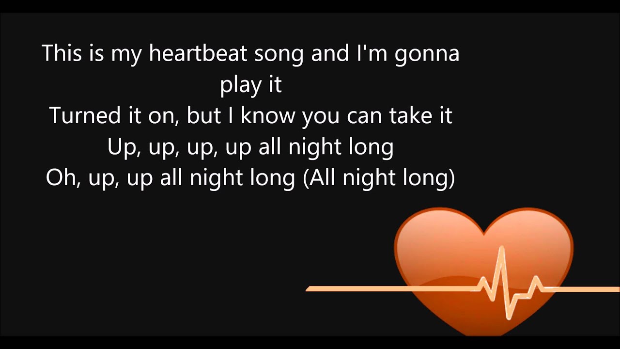 Heartbeat Song - Kelly Clarkson (Lyrics) - YouTube