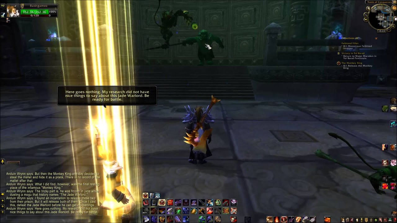 World of Warcraft: Mists of Pandaria - Monkey King - YouTube