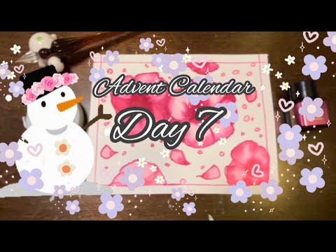 * INKVENT * CALENDAR + LEGAMI ADVENT CALENDAR *SCENTED* 😯 ||DAY 7 # ...