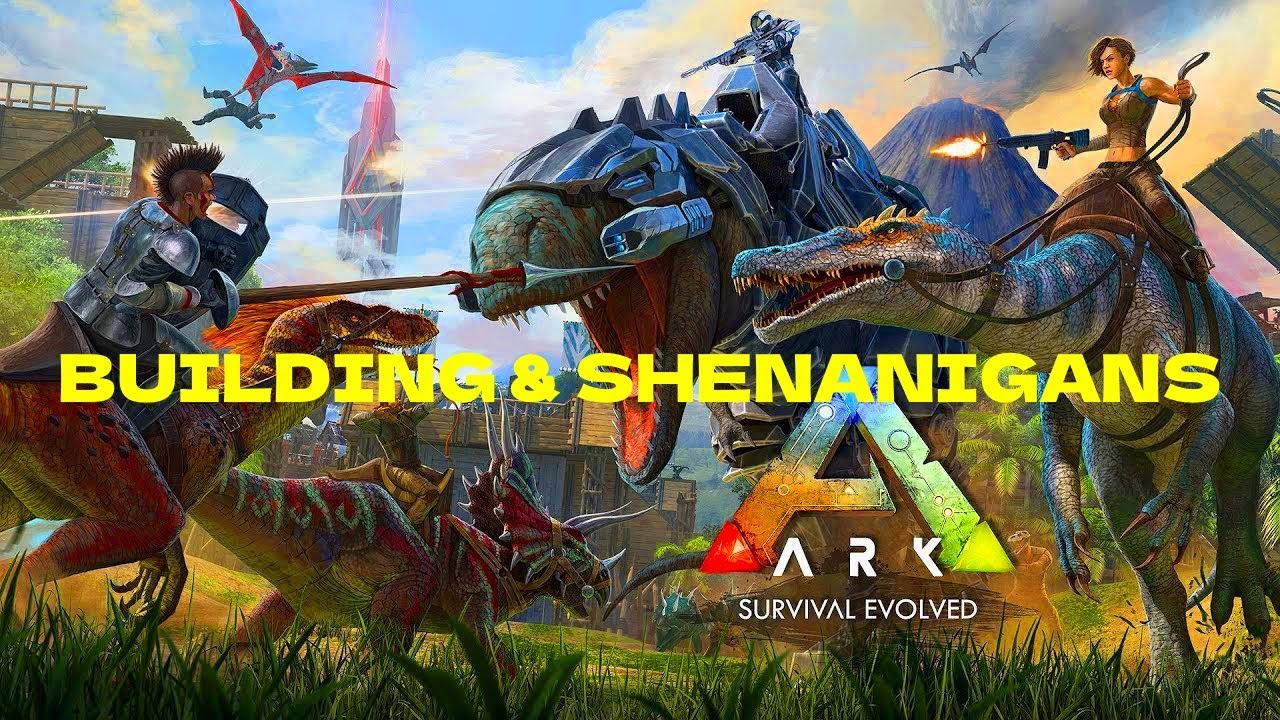 ARK, More shenanigans with GrandDaddy Gamer. - YouTube