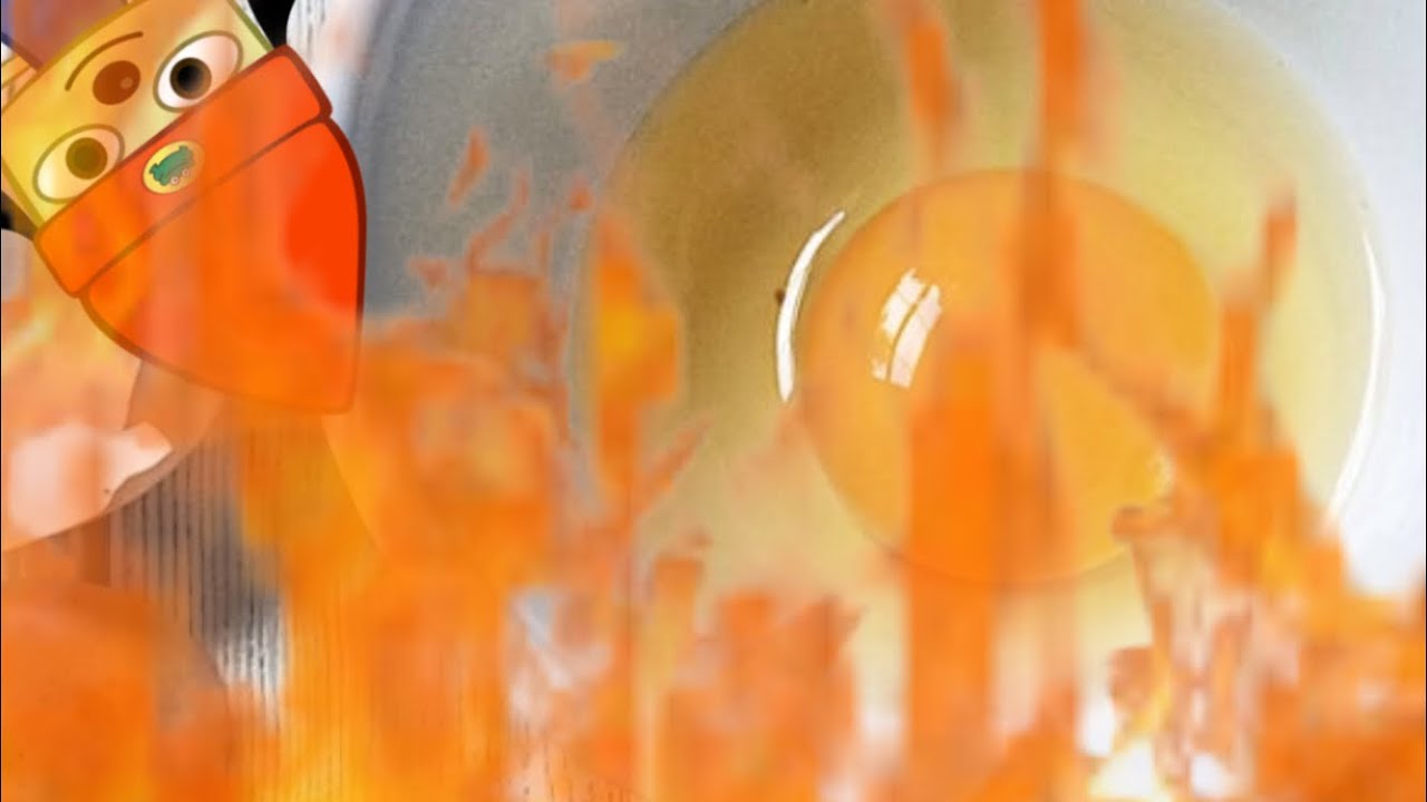 He crack crack cracked the egg into the bowl... - YouTube