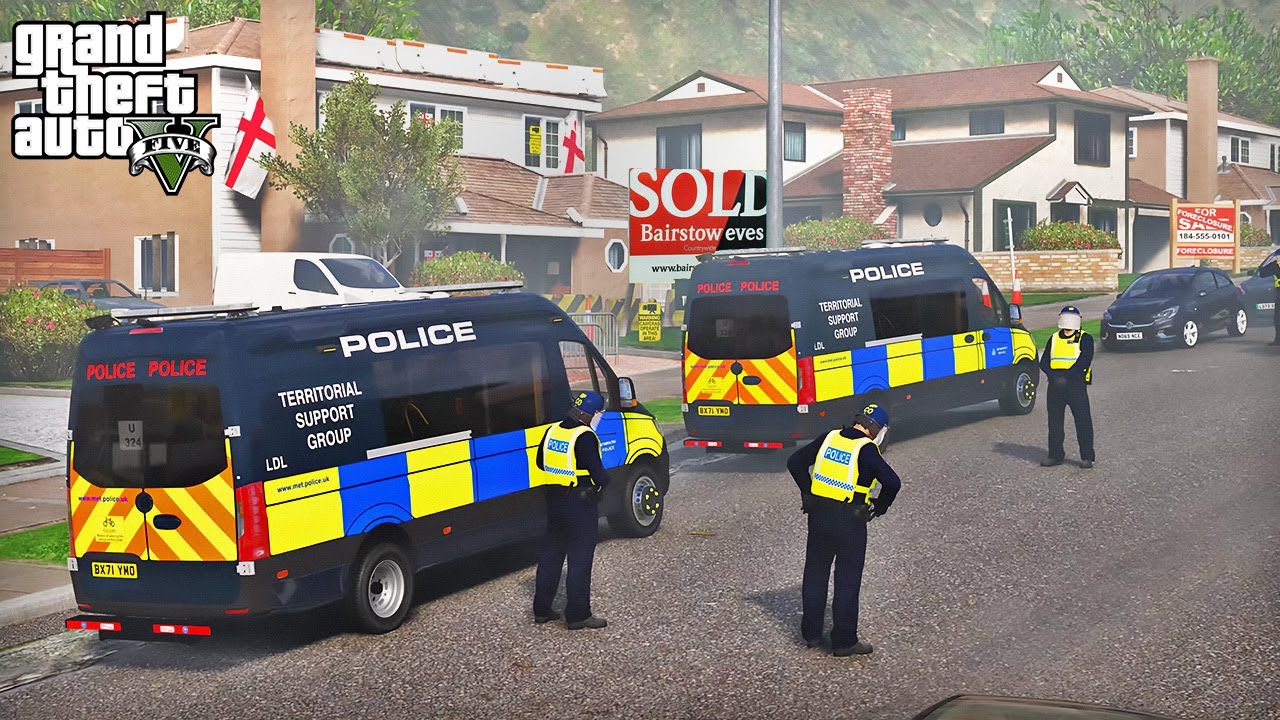 HUGE Police Raid on Conspiracy Theorist's Address | UK GTA 5 LSPDFR Mod ...