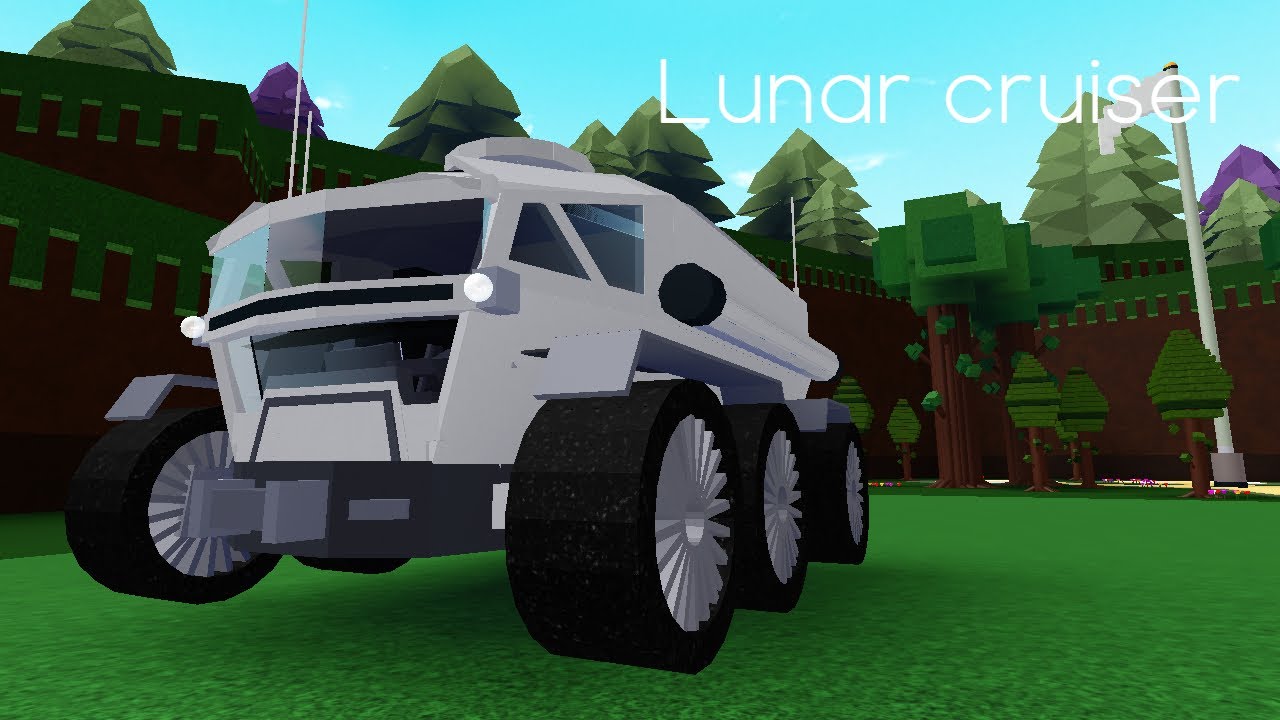 Space sailors lunar cruiser but in build a boat ROBLOX - YouTube
