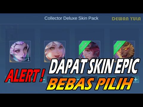 Alert ! Sebutan Kolektor Juragan Dapatkan Skin Epic Limited Bebas Pilih ...