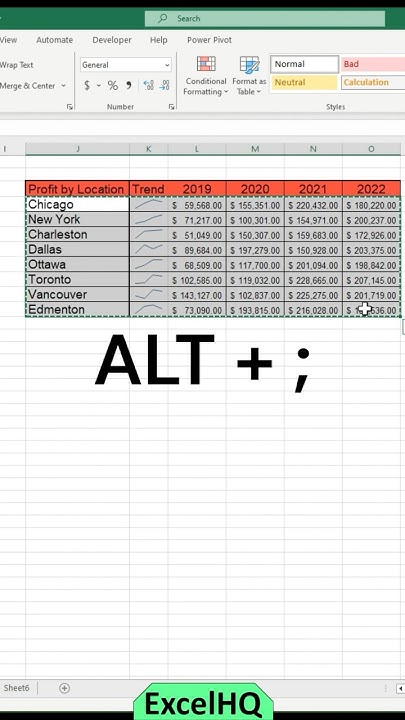 Avoid Hidden Cells When Copying & Pasting in Microsoft Excel! #microsoftexcel #shorts - YouTube