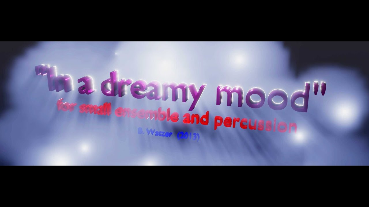 In a dreamy mood - YouTube