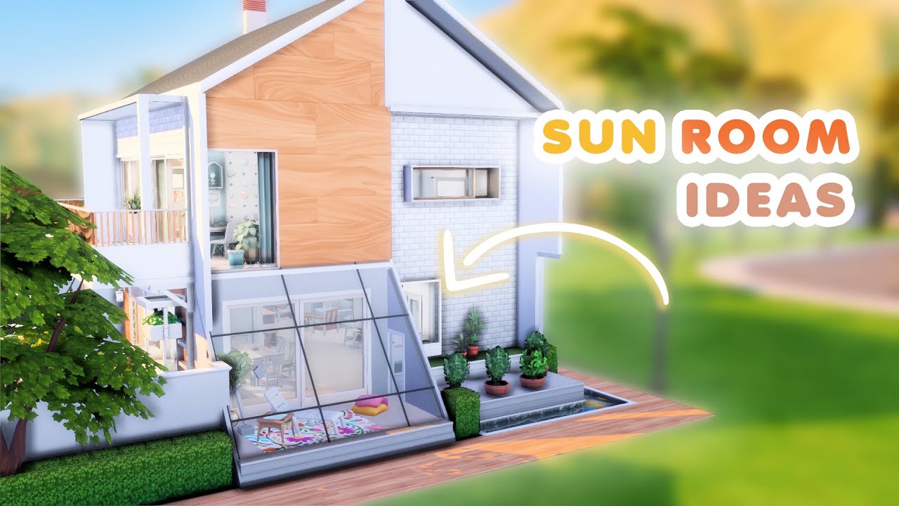 The sims 4 Sunroom #shorts #short - YouTube