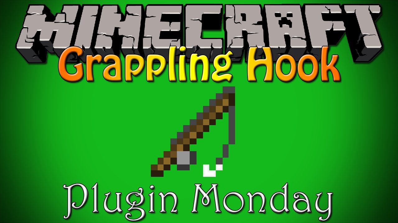 Minecraft: Plugin Monday Ep.1 | Grappling Hook Plugin for 1.7.2 - YouTube