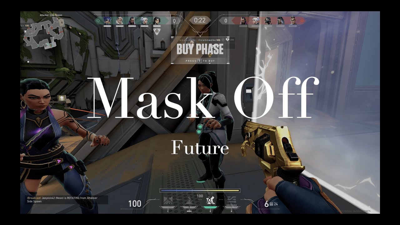Mask Off 👹 (Valorant Montage) - YouTube