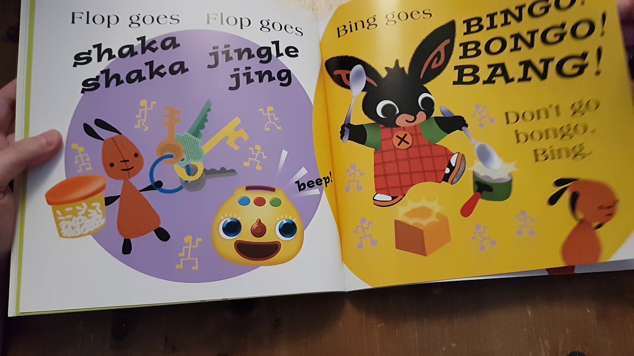 Bing make music by Ted Dewan (read aloud for kids) - YouTube