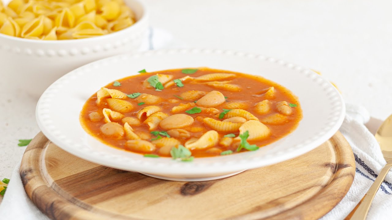 Pašta pasulj - YouTube