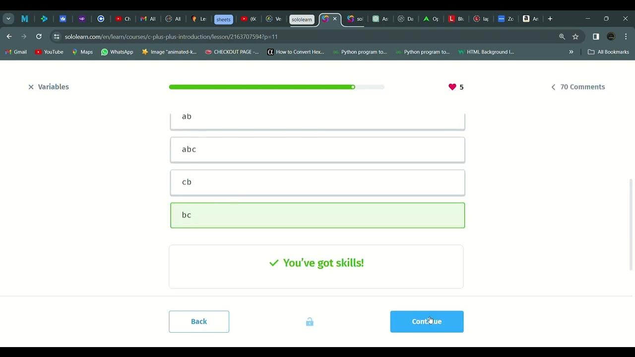 04 Variables | Introduction to C++ | Sololearn - YouTube