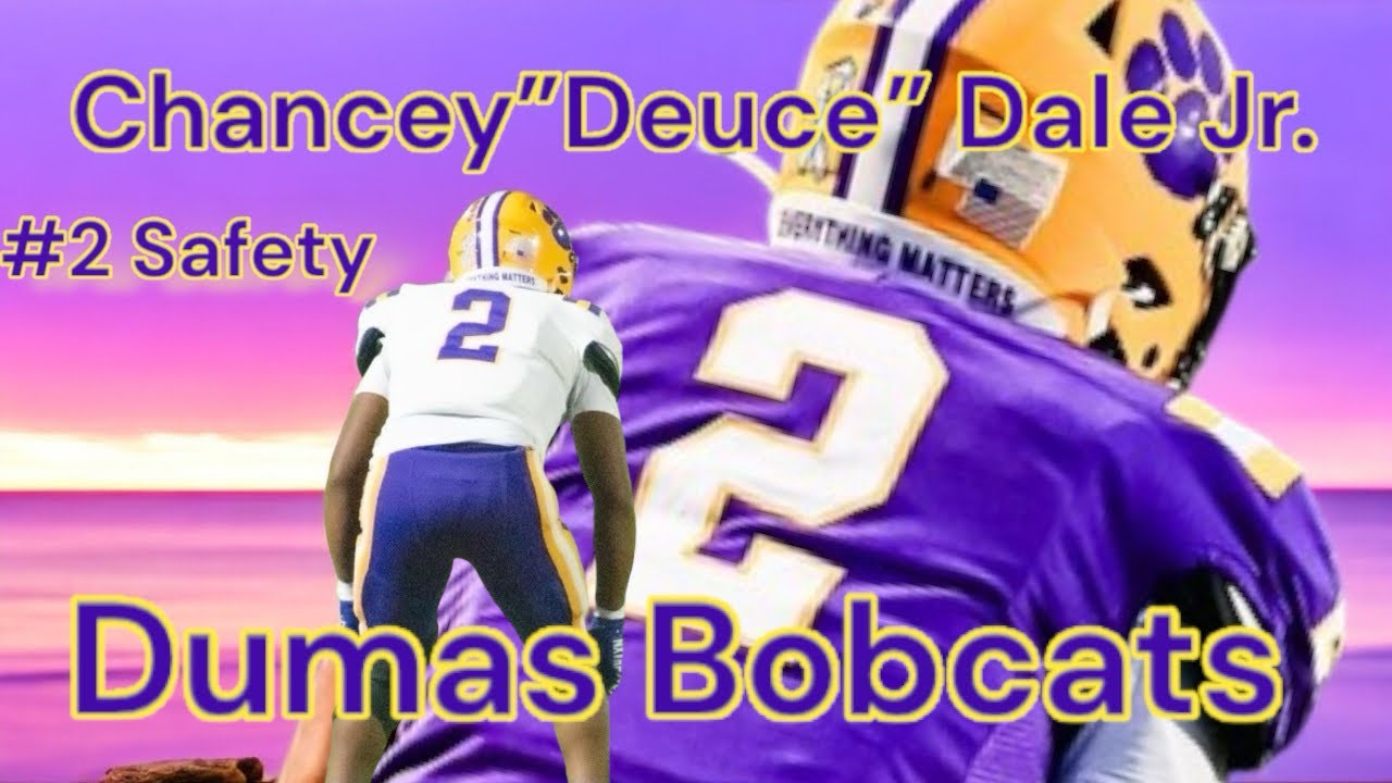 Hard Hitting Safety Chancey “Deuce” Dale Jr. #2 for Dumas talks about ...