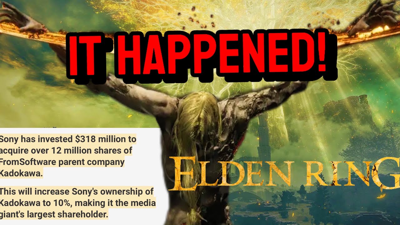 The FromSoftware and Sony deal is official! - YouTube