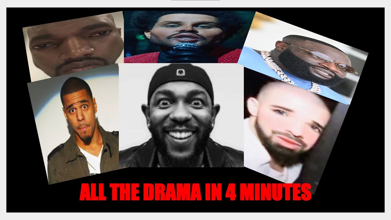 ALL THE RAP DRAMA IN 4 MINUTES!!! - YouTube