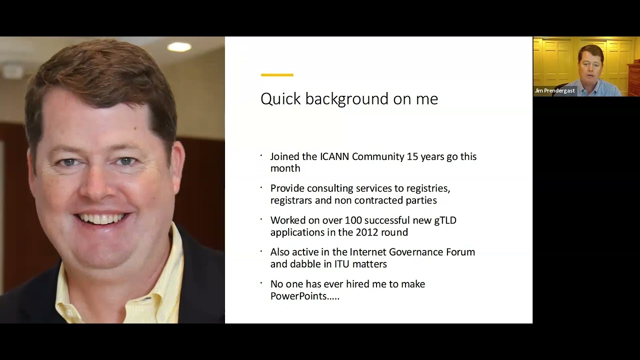 VSIG Group I Infrastructure Module with Jim Prendergast - YouTube