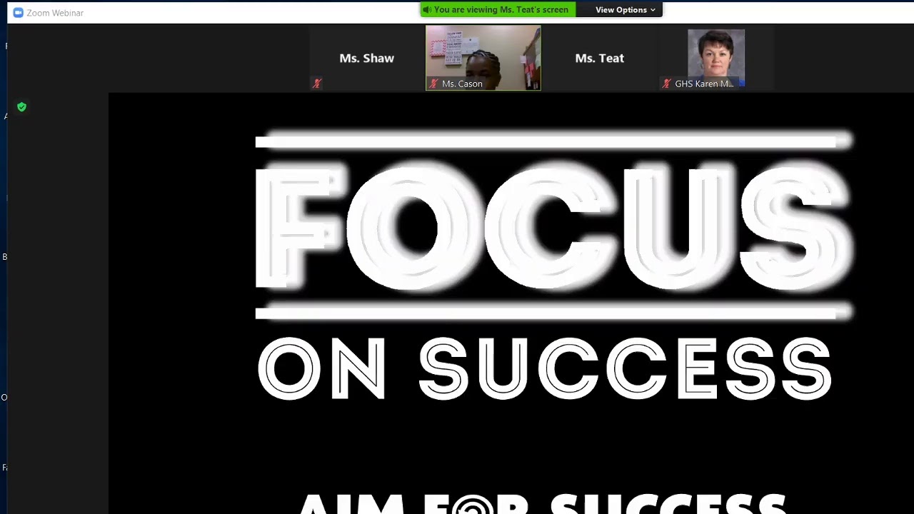 Aim for Success - Focus On Success - YouTube