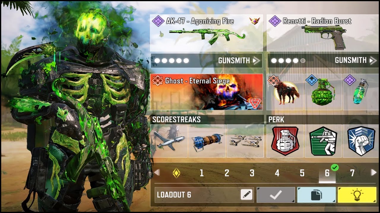 AK-47 Agonizing Fire and Mythic Ghost Eternal Siege Gameplay Call of ...