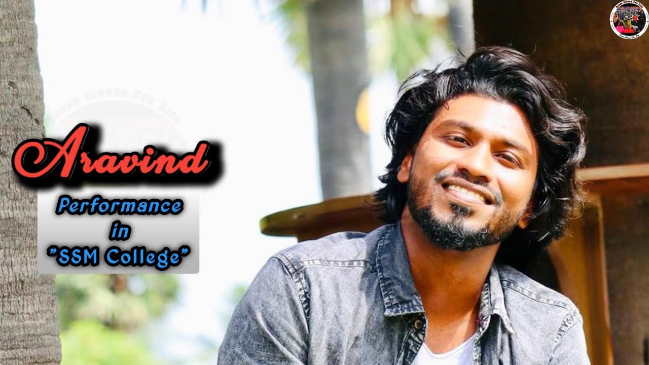 Aravind Performance in "SSM" college 🤩 | Aravind🥳| Super Singer ️ ...