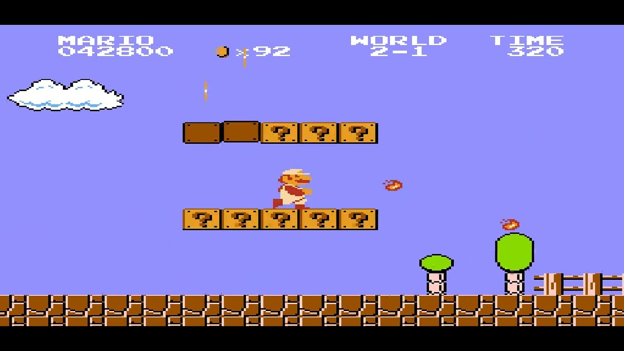 Super Mario Mega Jump (Nes) walkthrough - YouTube