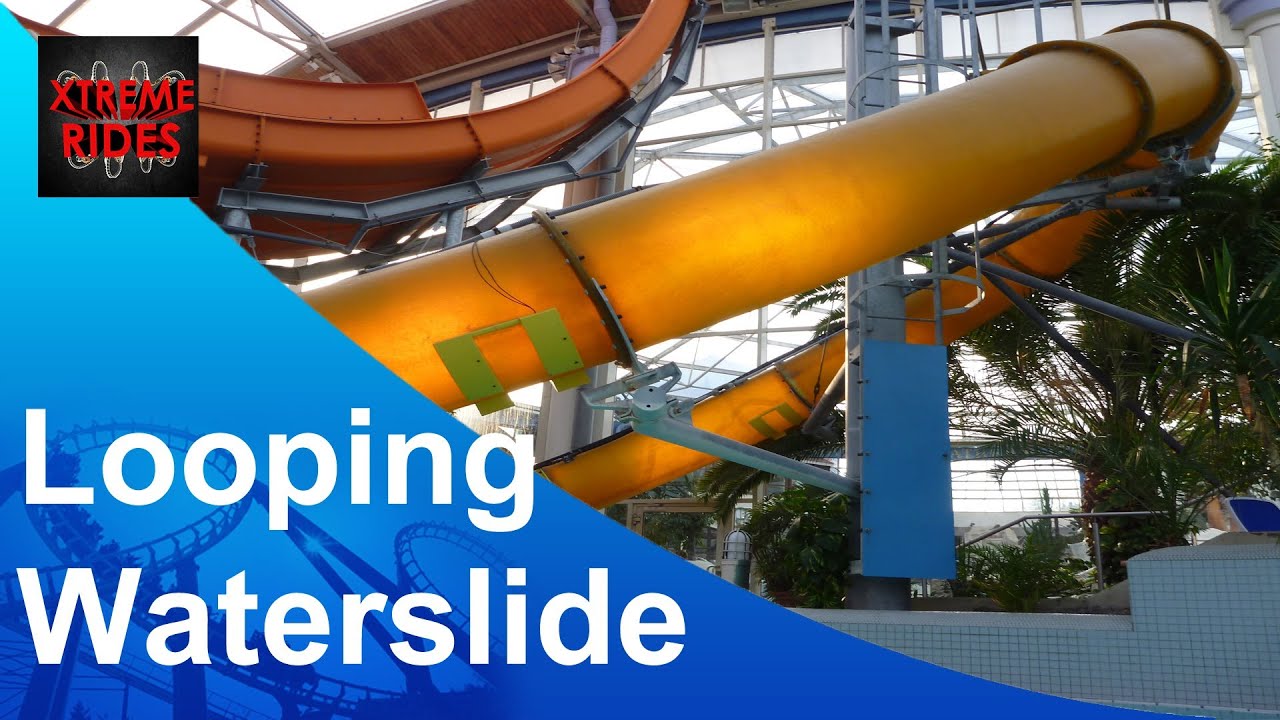 Waterslide: Aqua Looping Aqualand, Koln Germany - YouTube