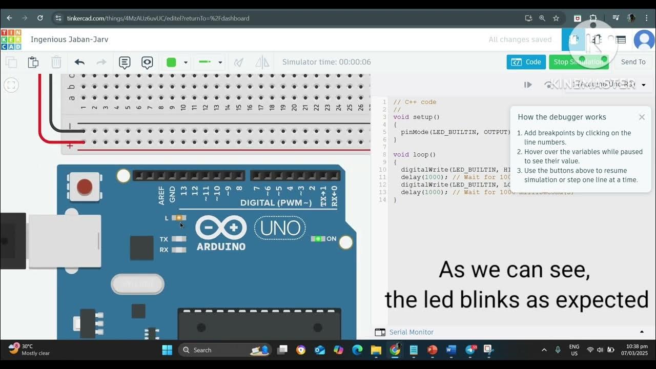 How to Use TinkerCad for Arduino Simulations | Basic tutorial | Basic Exercise - YouTube