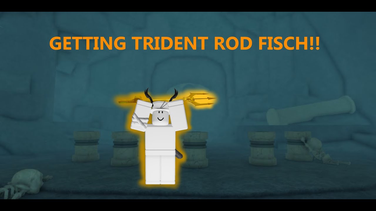 getting trident rod fisch!!!! - YouTube