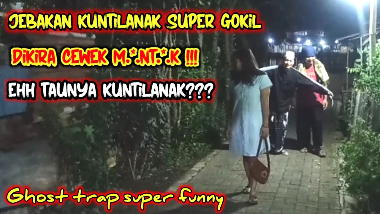 🔴Jebakan Kuntilanak Bikin Gagal Fokus || Prank Paling Lucu Bikin Ngakak ...