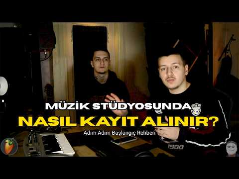 Müzik Stüdyosunda Nasıl Kayıt Alınır? | Stüdyoda Neler Yapılmalı? | FL Studio Özel | w/ @fentowav