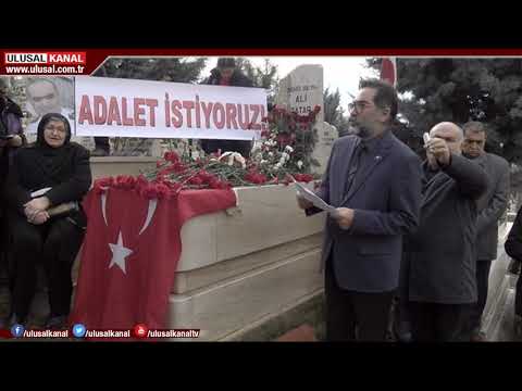 Deniz Yarbay Ali Tatar ölümünün 8. yılında mezarı başında anıldı