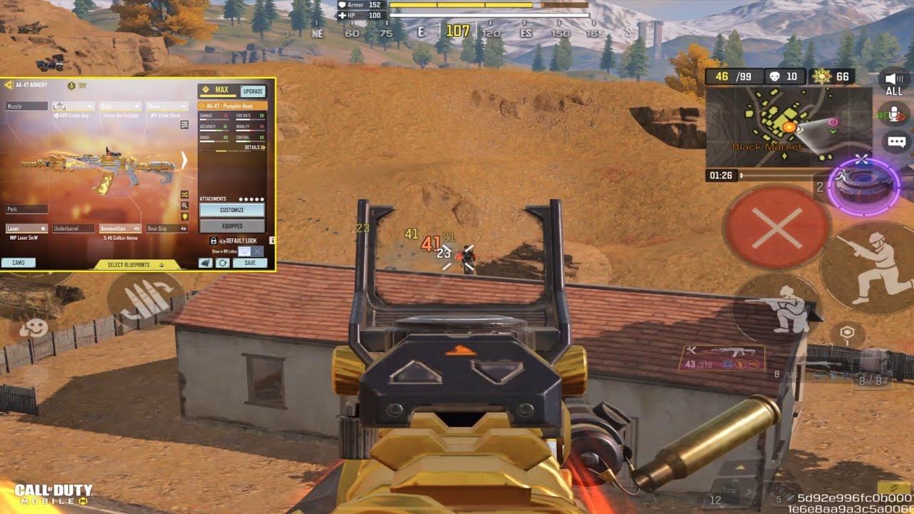 AK 47 + RED DOT = JUST INSANE IN CODM BR | BEST AK47 RED DOT GUNSMITH ...