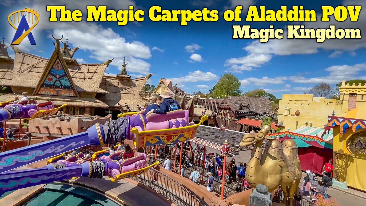 The Magic Carpets of Aladdin POV at the Magic Kingdom - YouTube