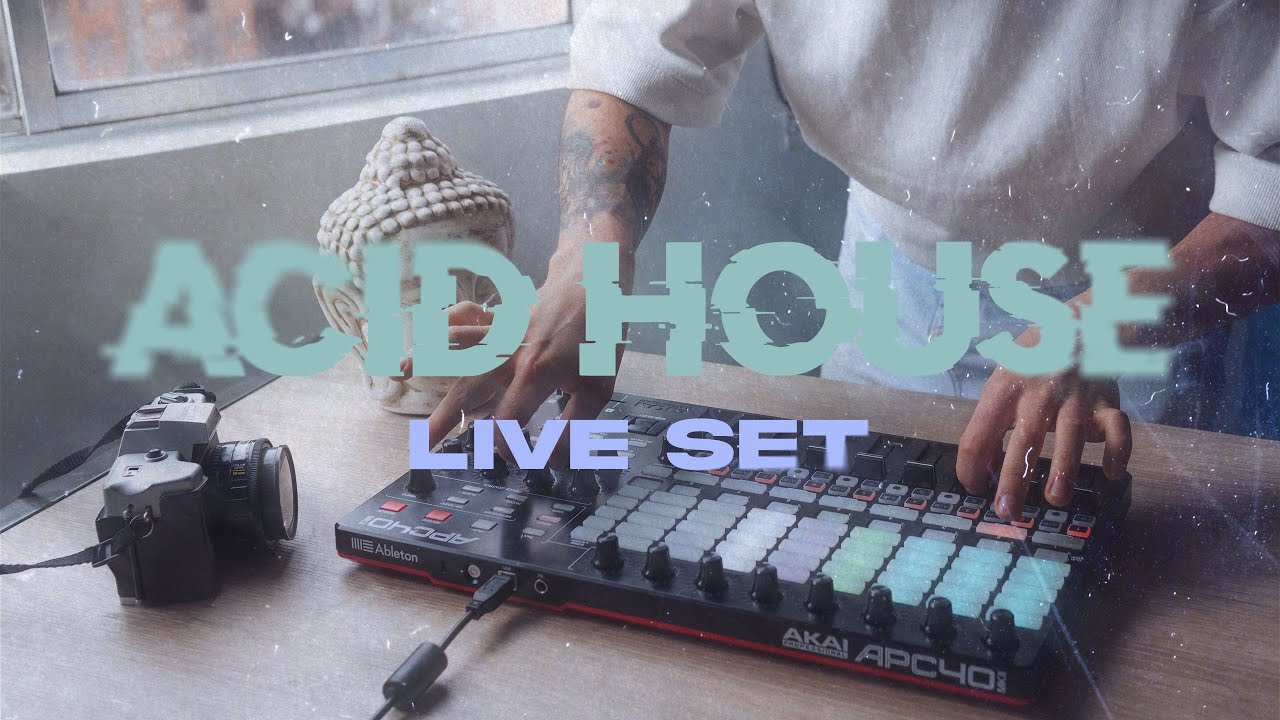 ACID HOUSE LIVE SET - with AKAI APC40 MKII by TUMBAO - YouTube