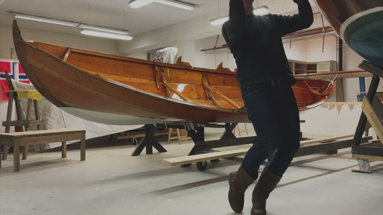 The Wonderful World of Small Wooden Boats - A Refit Completed - YouTube