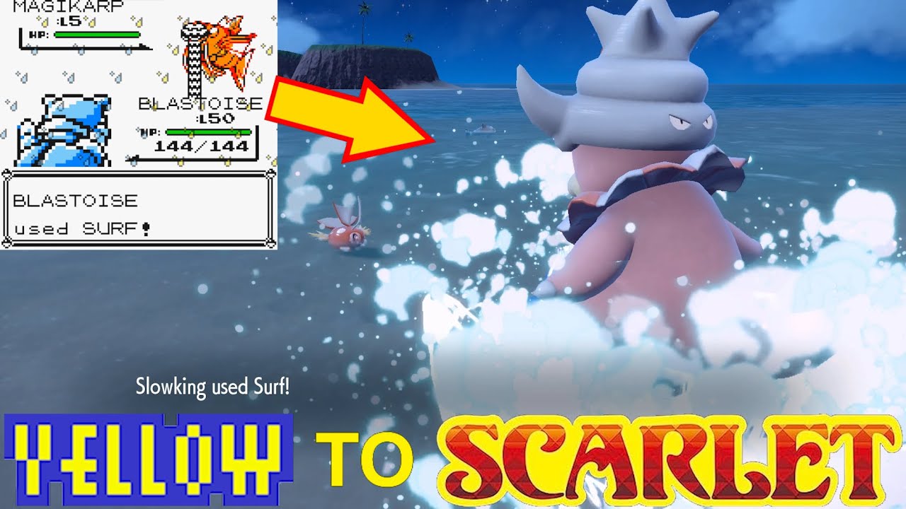 #57 Surf - Generations 1-9 Pokémon move - YouTube