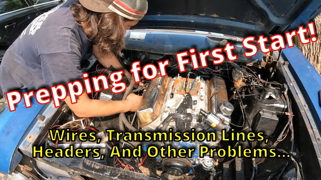 '70 Falcon - Motor is Installed - Time to Start Hooking Up Everything ...