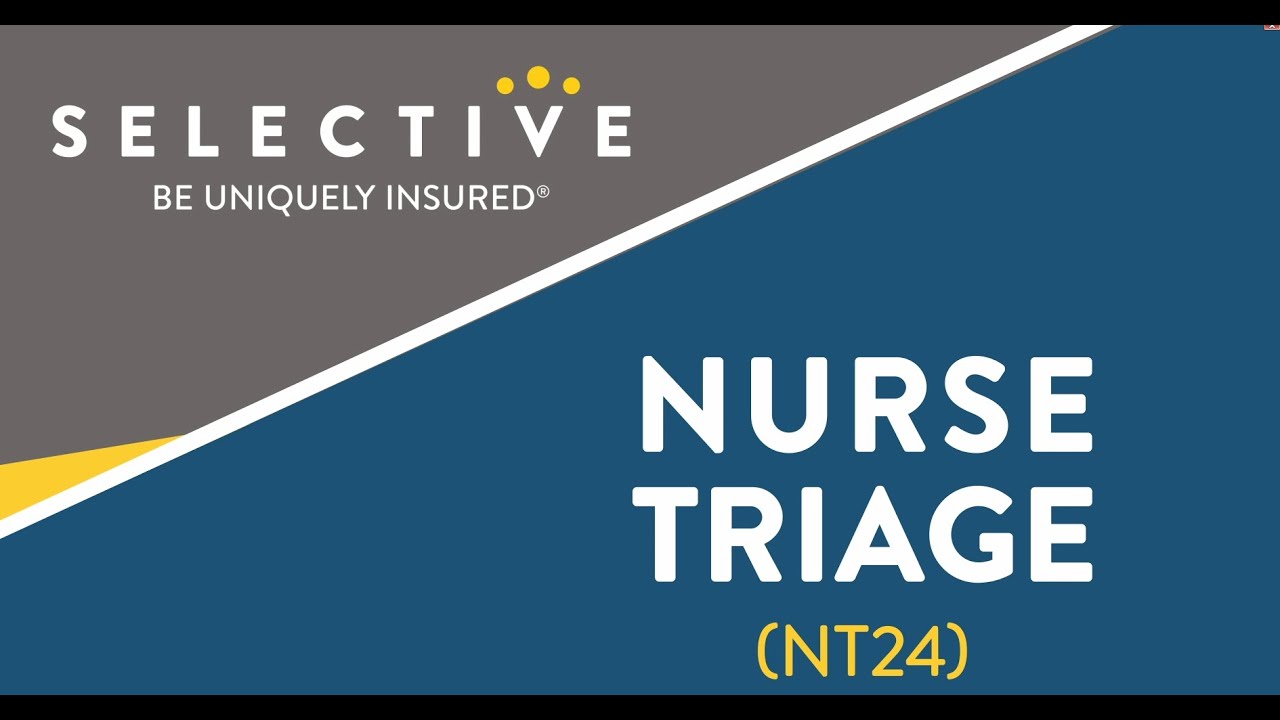 Fast Workplace Injury Support with Selective's Nurse Triage (NT24 ...